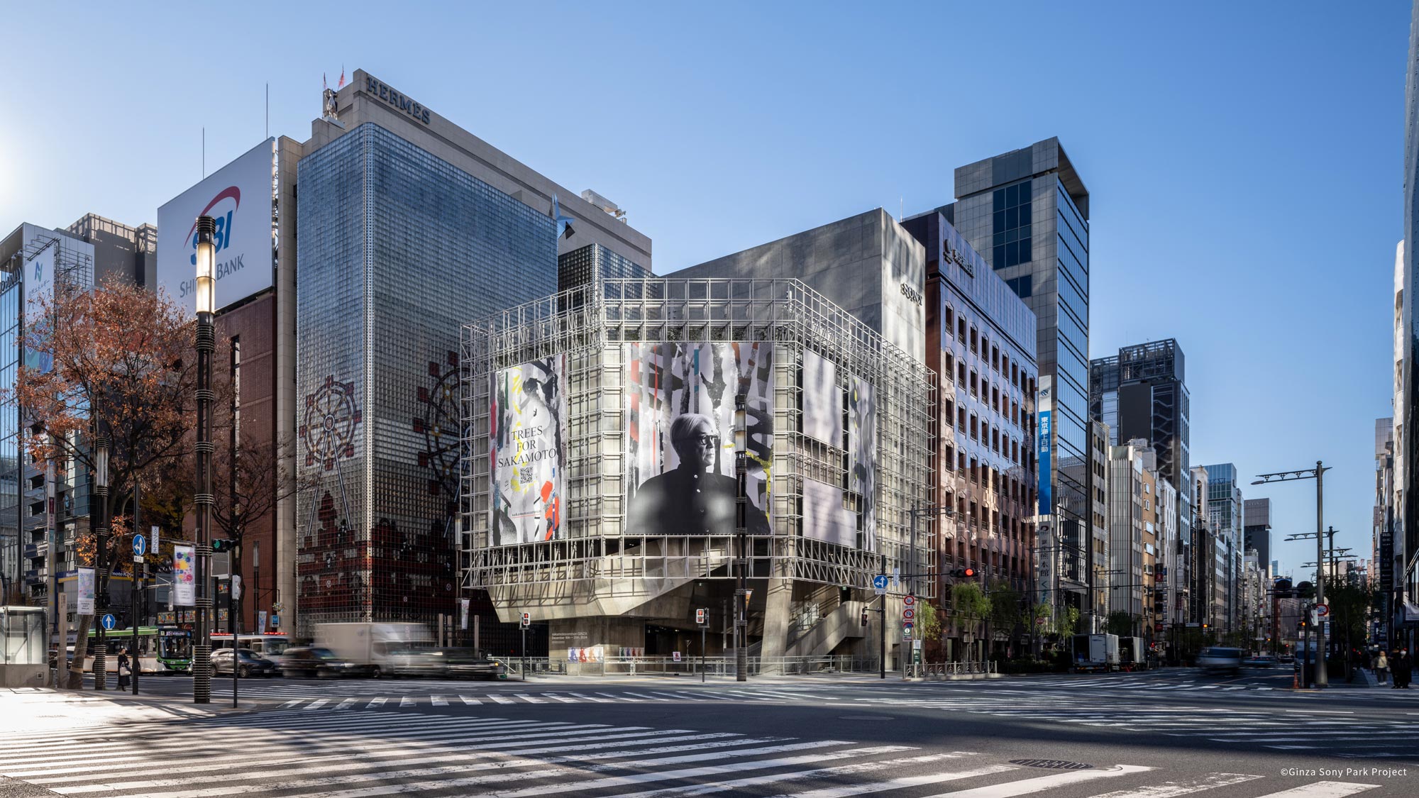 〈Ginza Sony Park〉が丸ごと坂本龍一に。「sakamotocommon GINZA」の全貌を公開！ | ブルータス| BRUTUS.jp
