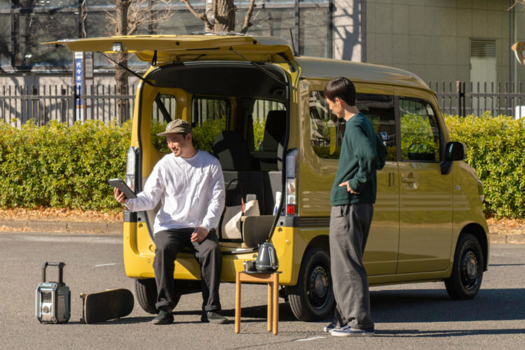 仕事中も休日もどこでも電気が使える。〈Honda〉N-VAN e:のある一日 | ブルータス| BRUTUS.jp